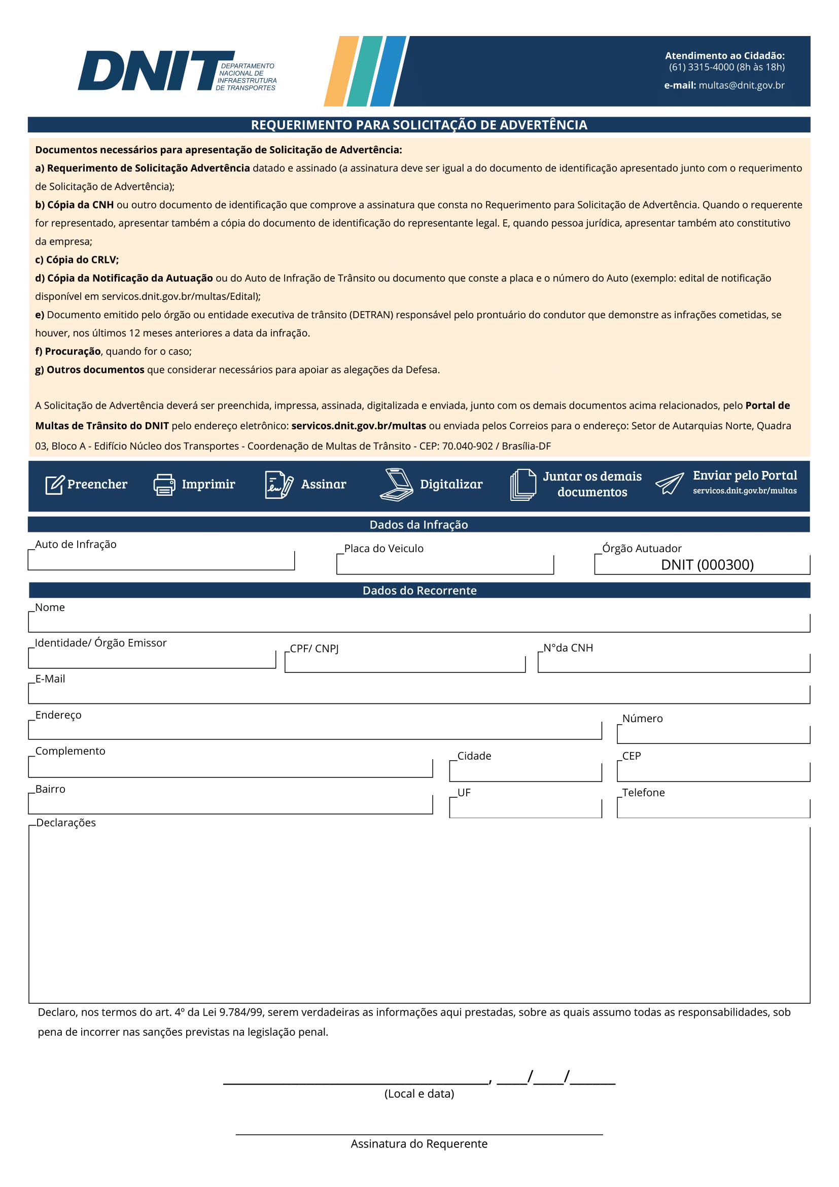 DNIT Multas: regras, conta e recurso para a sua! | DOK