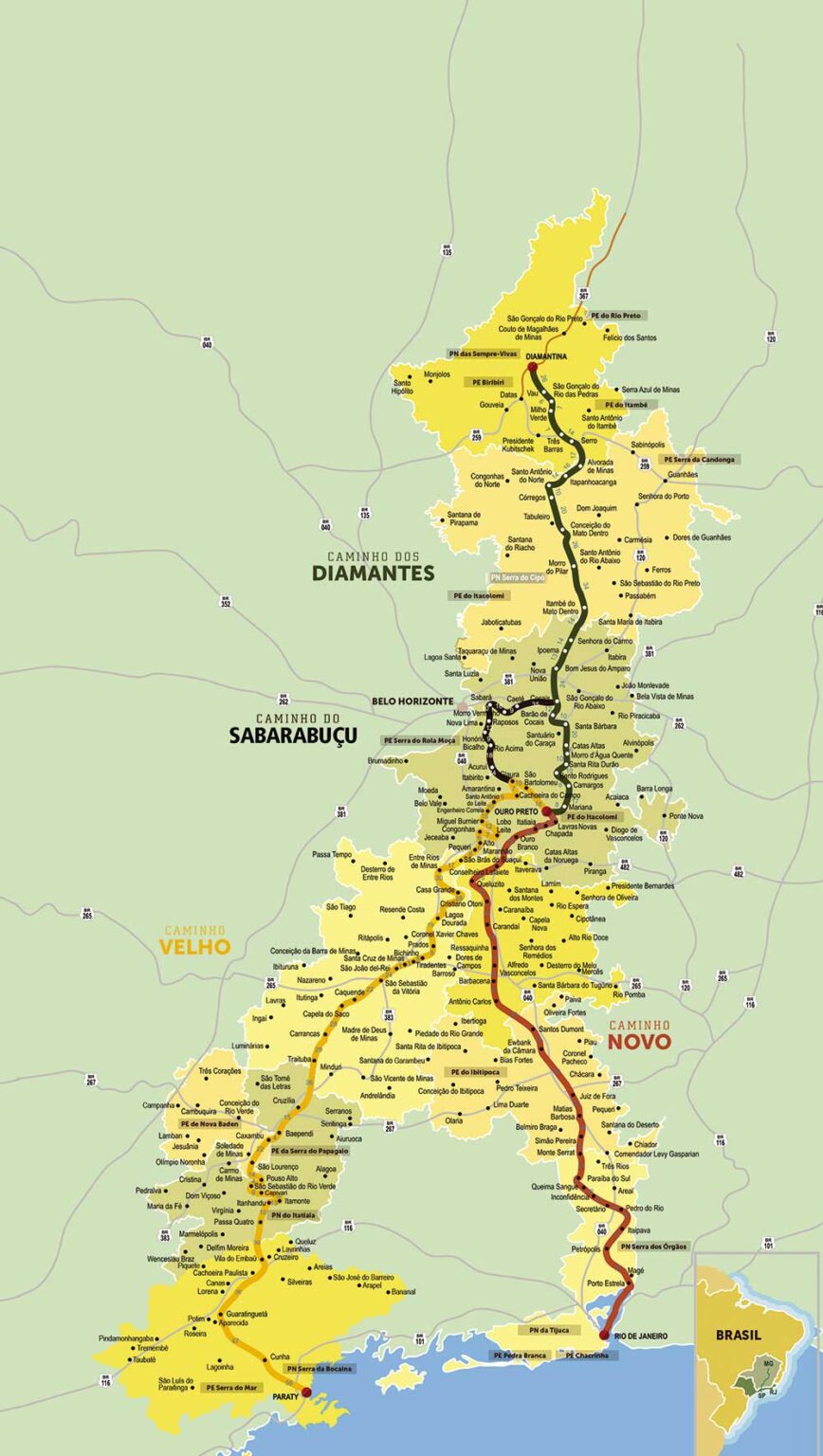 Estrada Real: roteiros, mapa e o veículo ideal | DOK